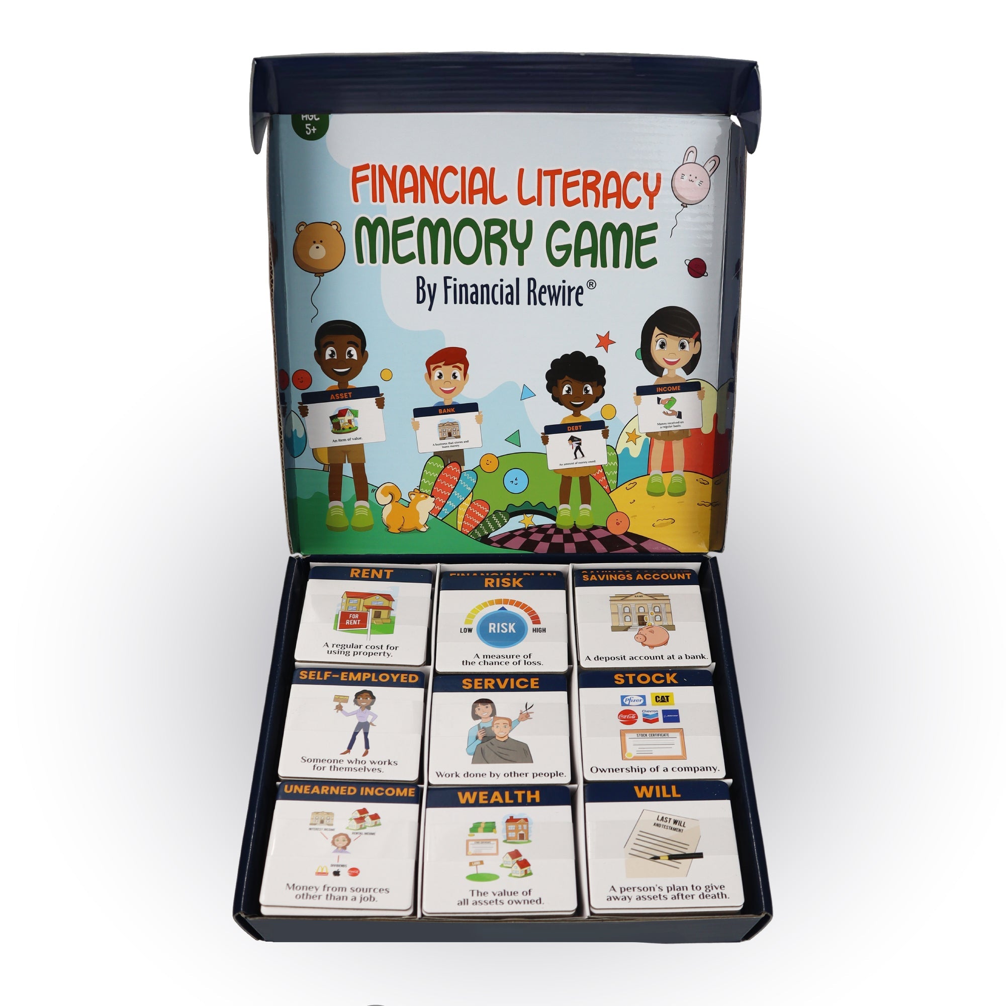 Financial Literacy Memory Game – Financial Rewire